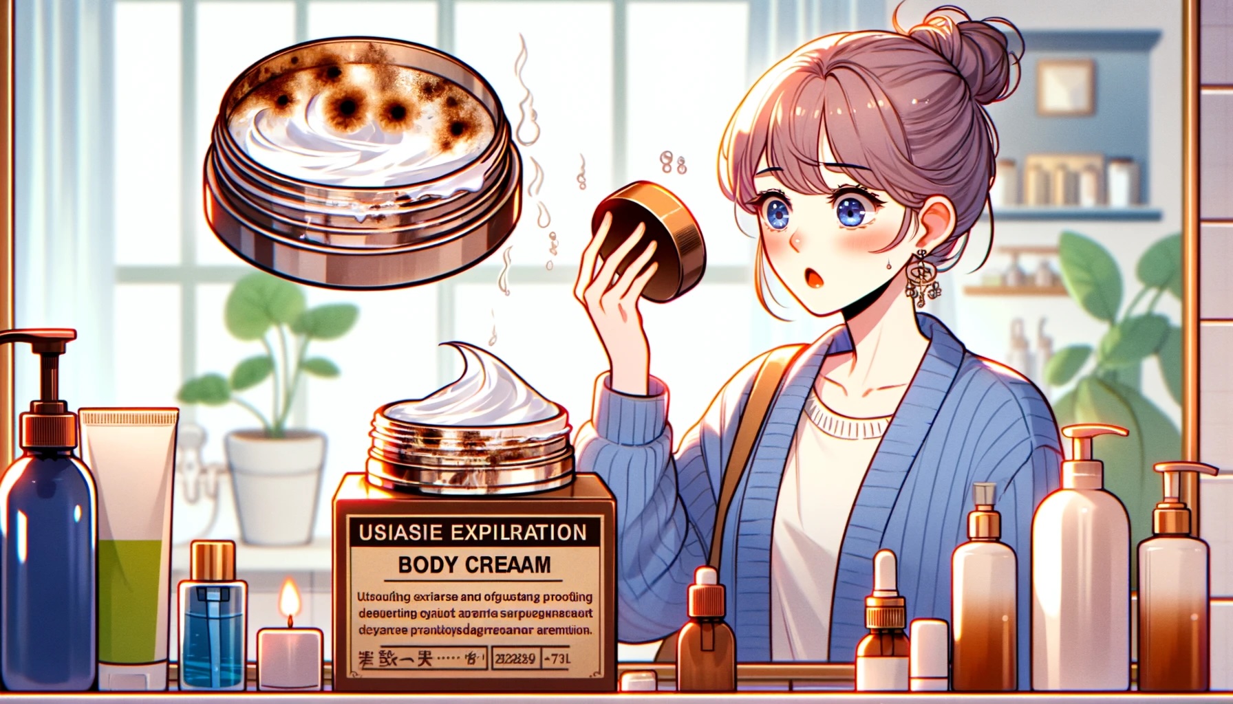 ボディクリームが酸化した匂いは？使用期限と劣化について